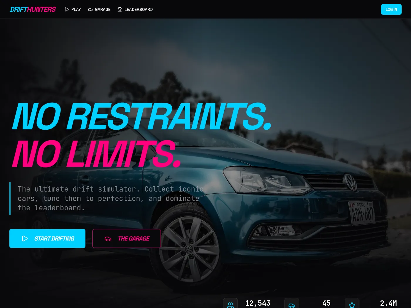 Drift Hunters Game Portal