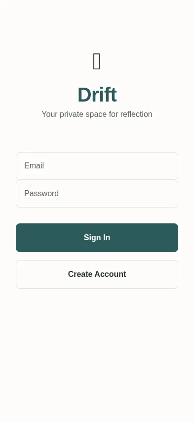 Drift Reflection App