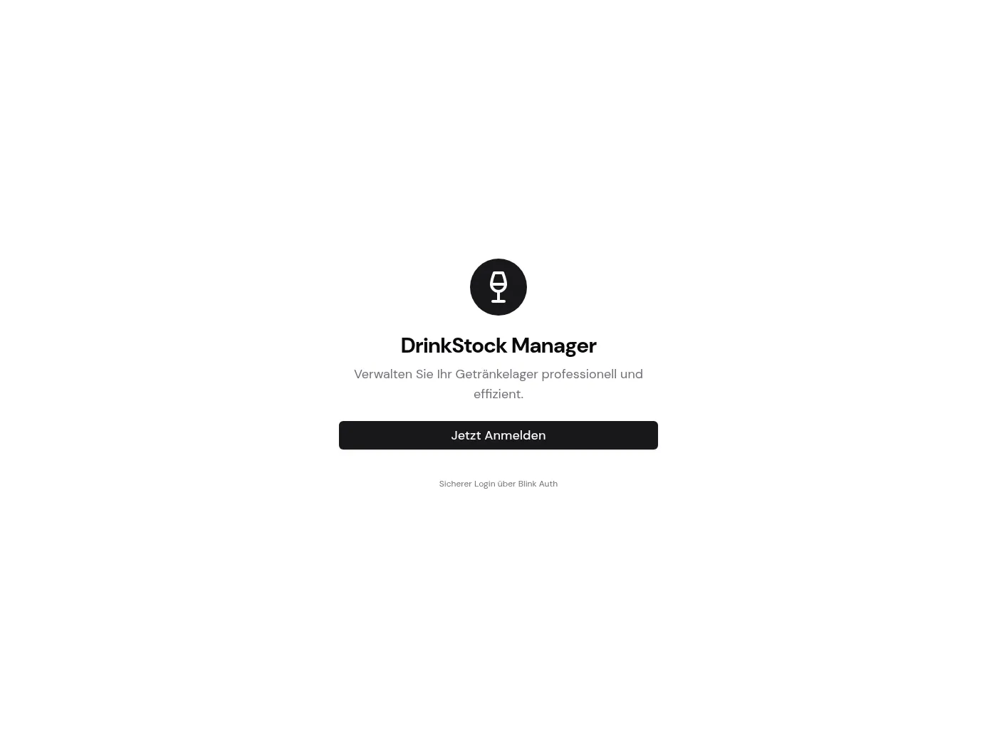 DrinkStock Manager