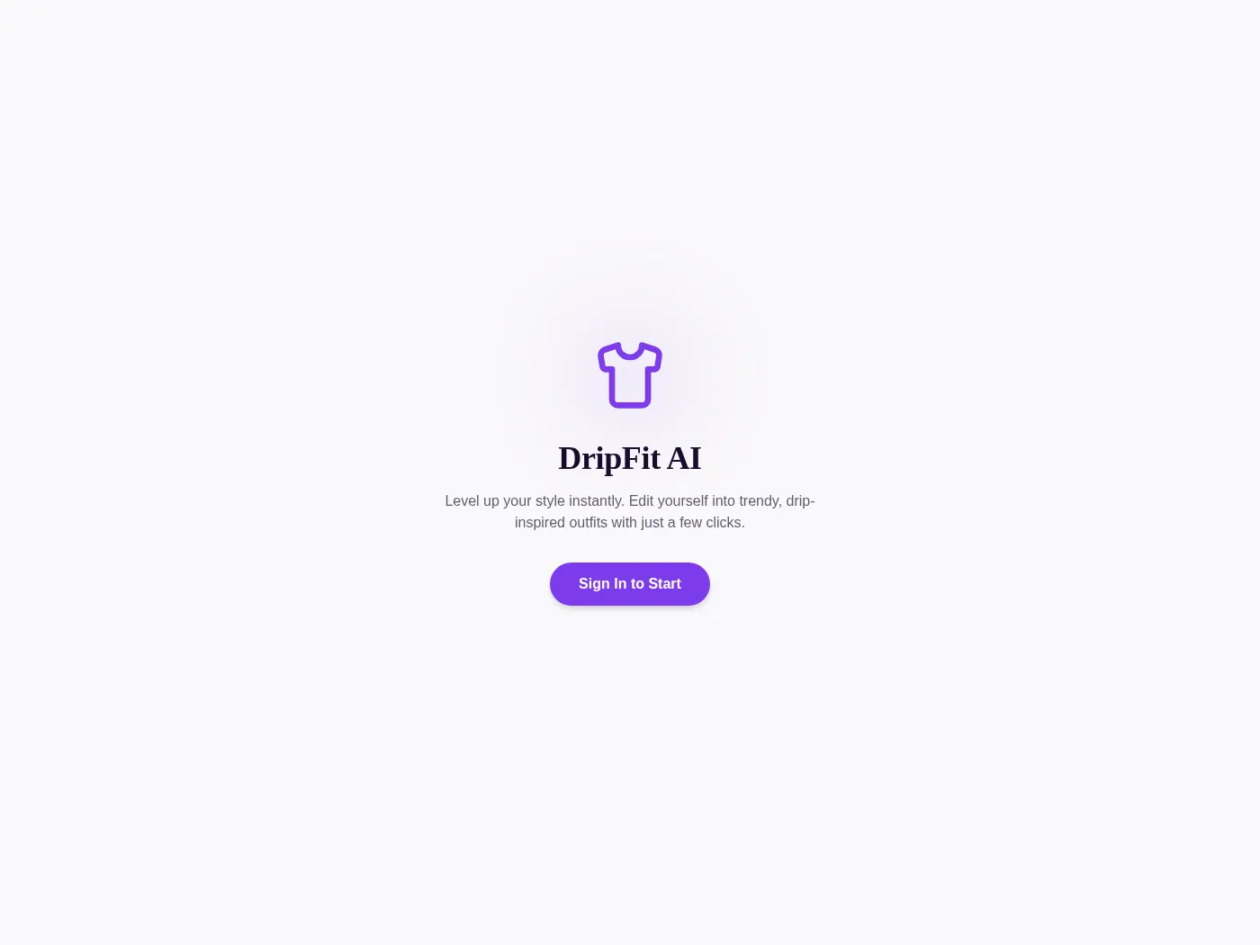 DripFit Photo Editor