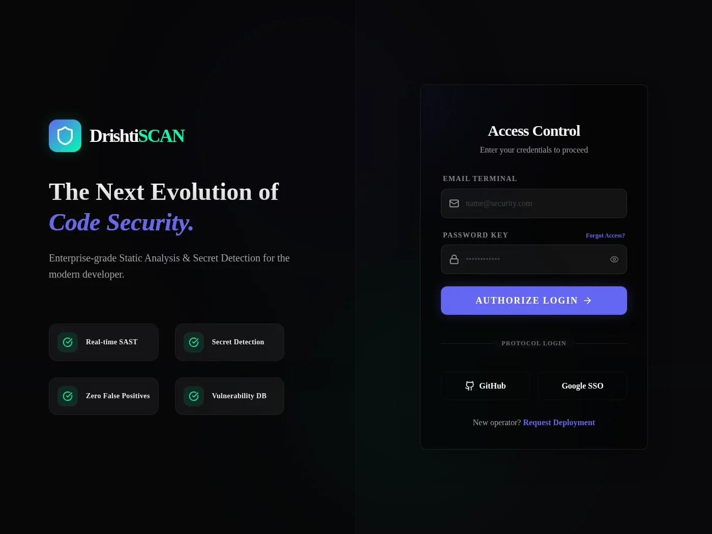 Drishti-Scan Cyber UI