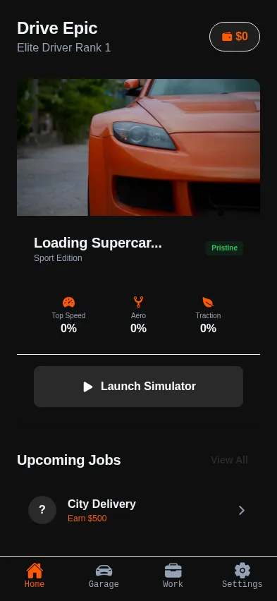 Epic Drive Simulator