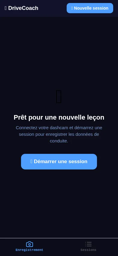 DriveCoach Tablet App