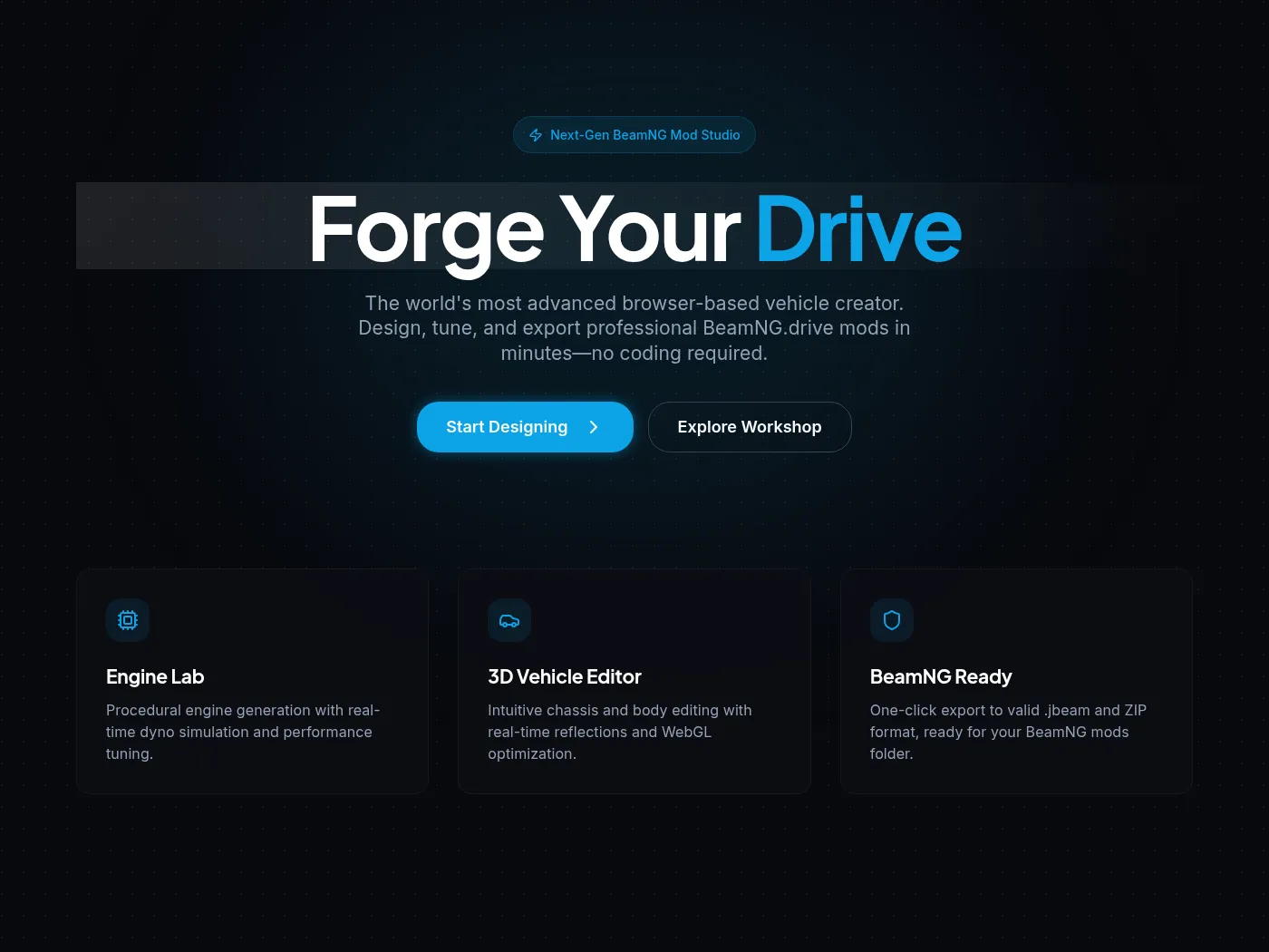 DriveForge Studio