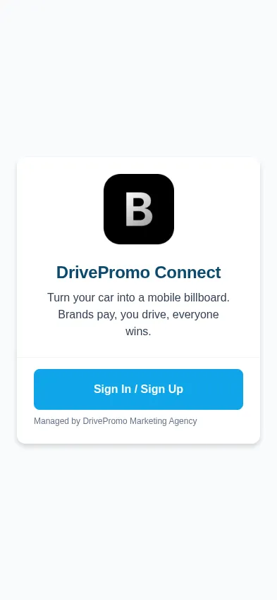 DrivePromo Connect