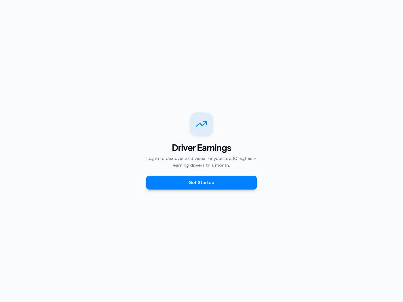 Top Driver Earnings Dashboard