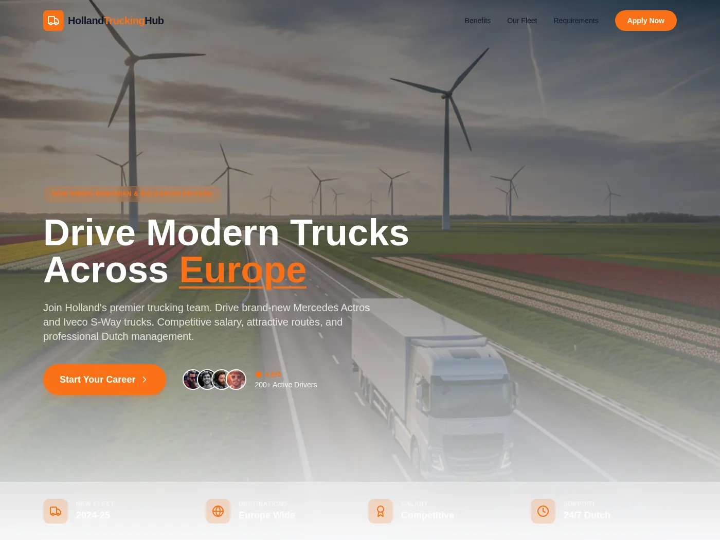 Truck Driver Hiring Hub