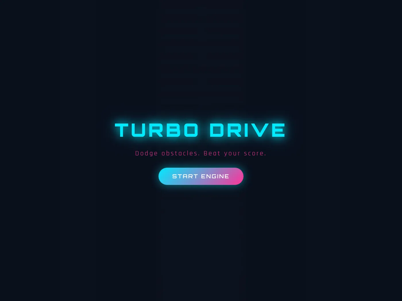 Turbo Drive Game