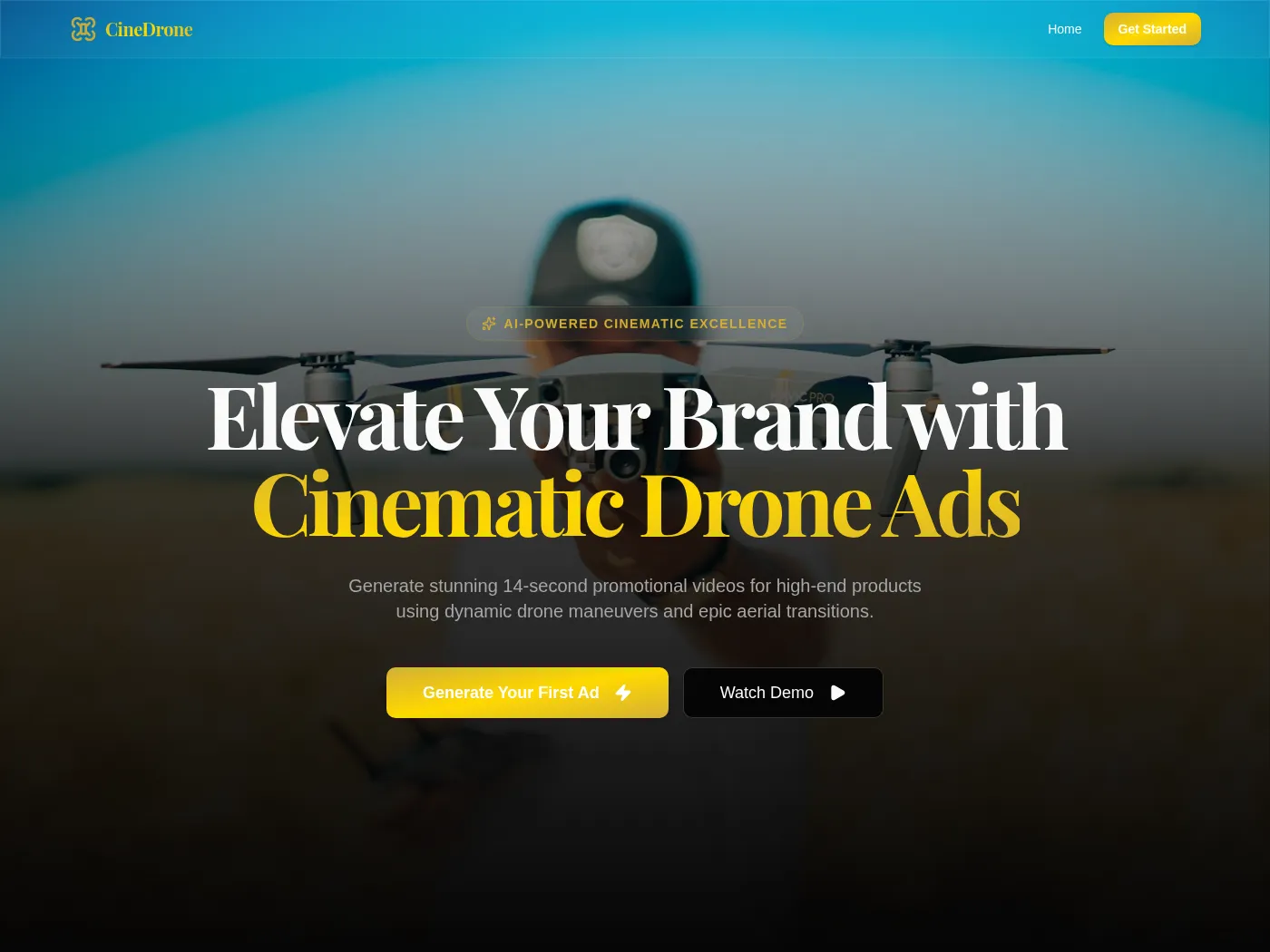 CineDrone Ad Creator