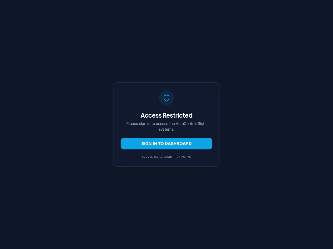 Drone Control Dashboard