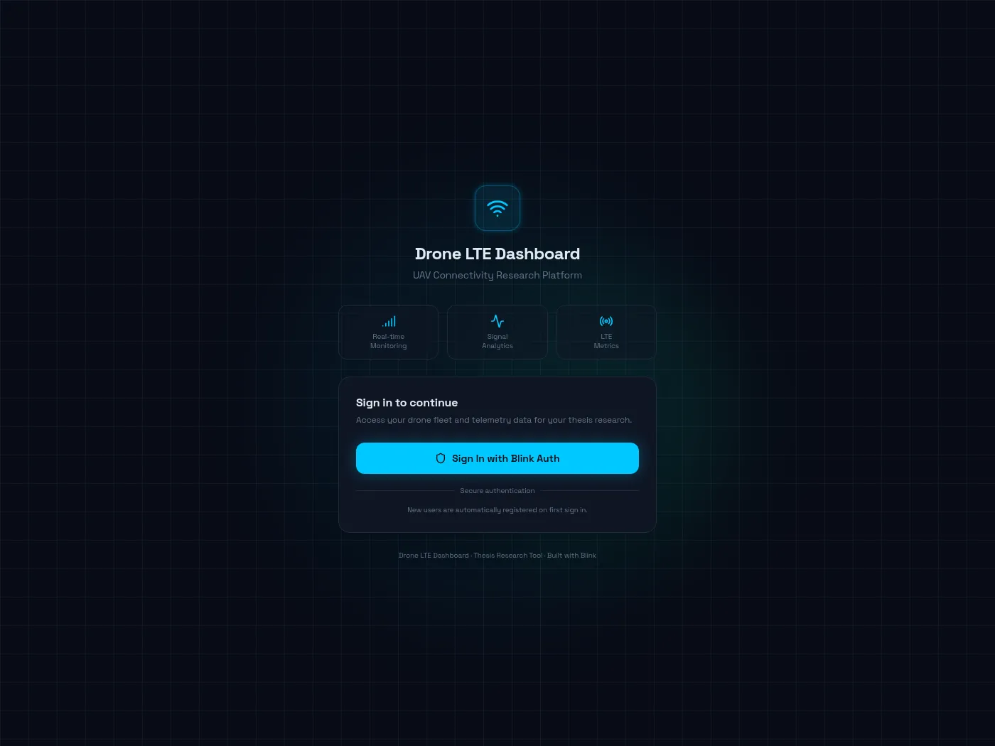 Drone LTE Dashboard