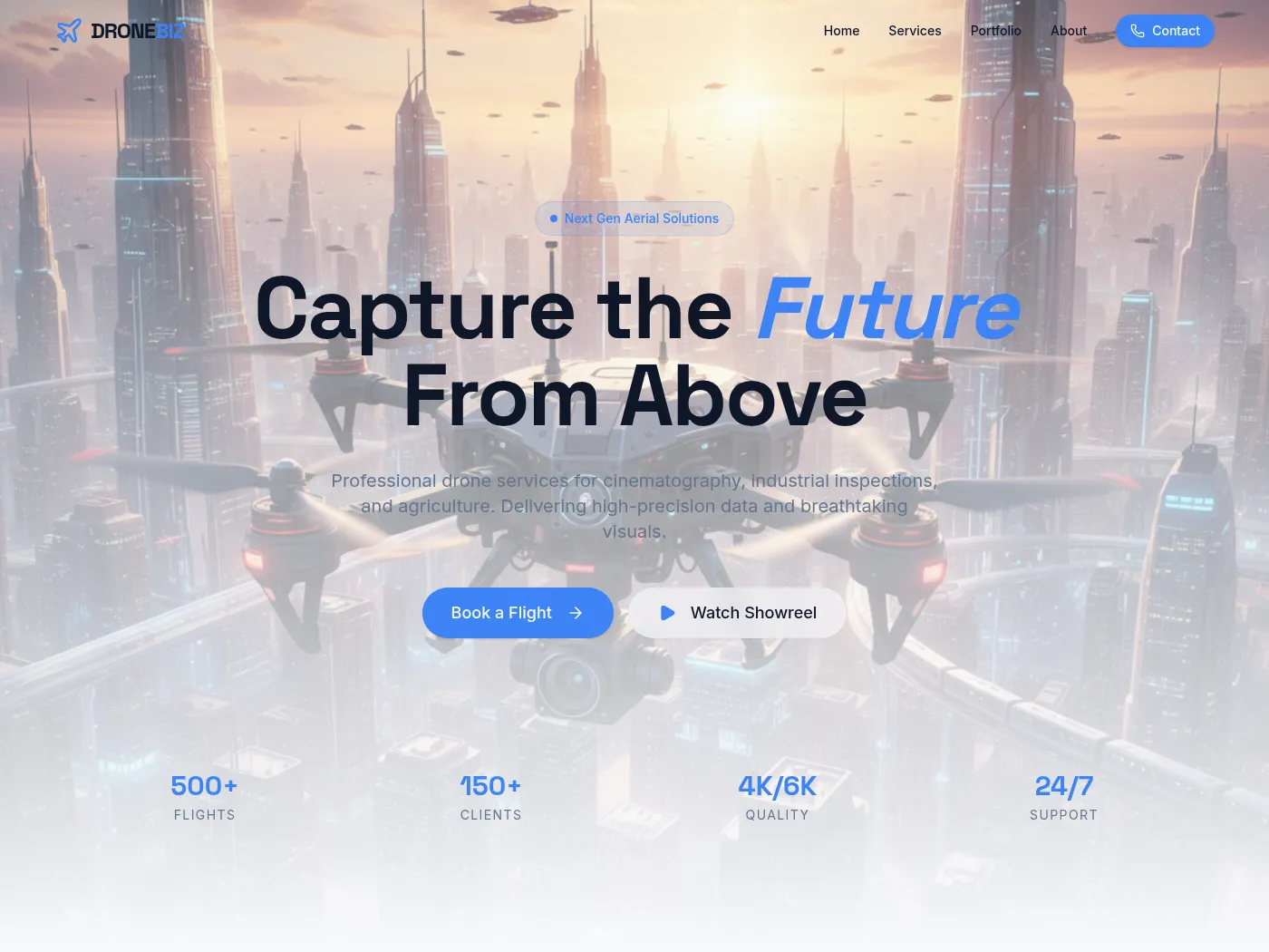 DroneBiz Web Presence