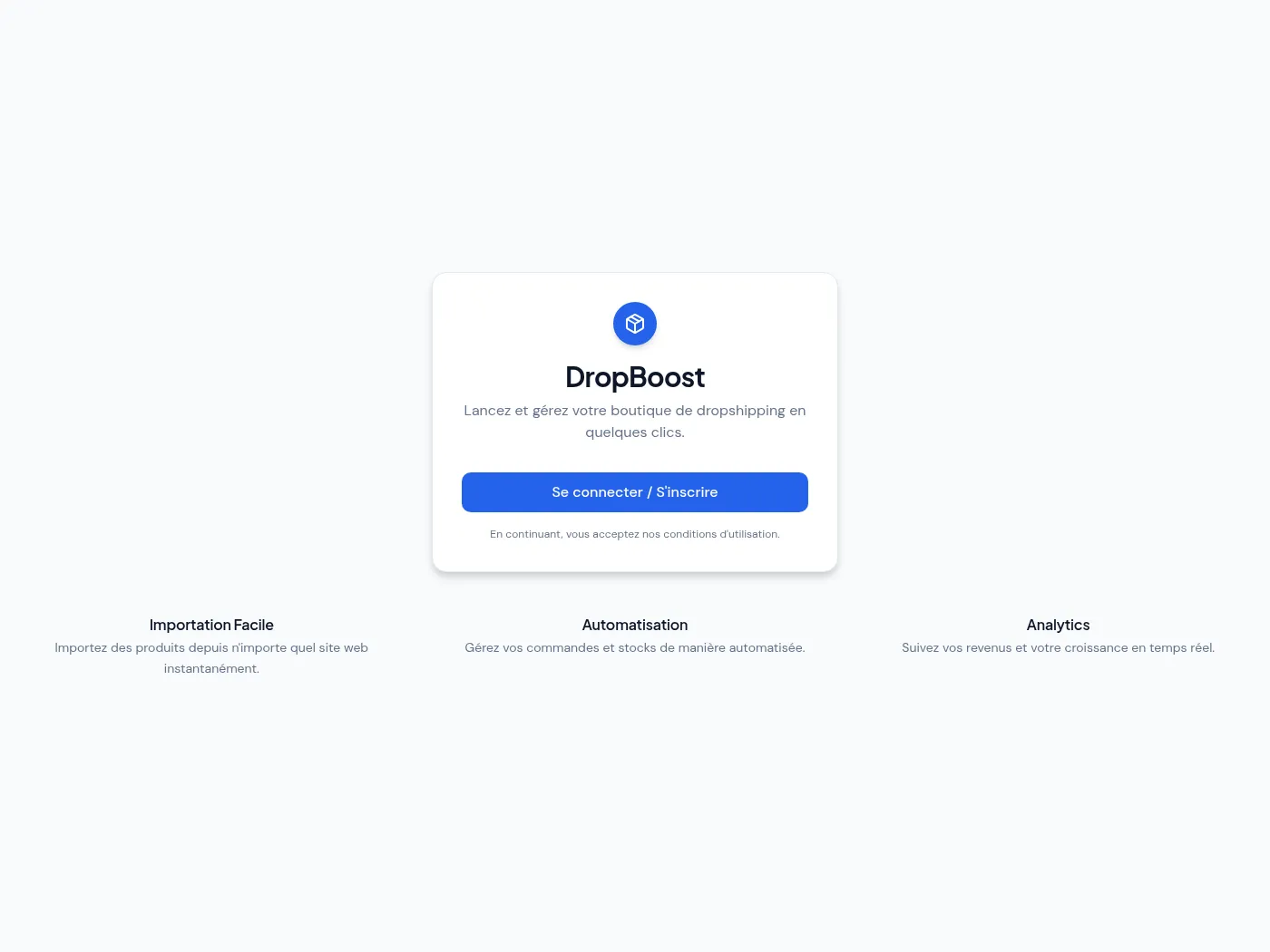DropBoost App