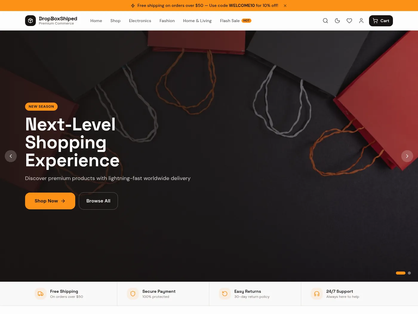 DropBoxShiped Commerce Suite
