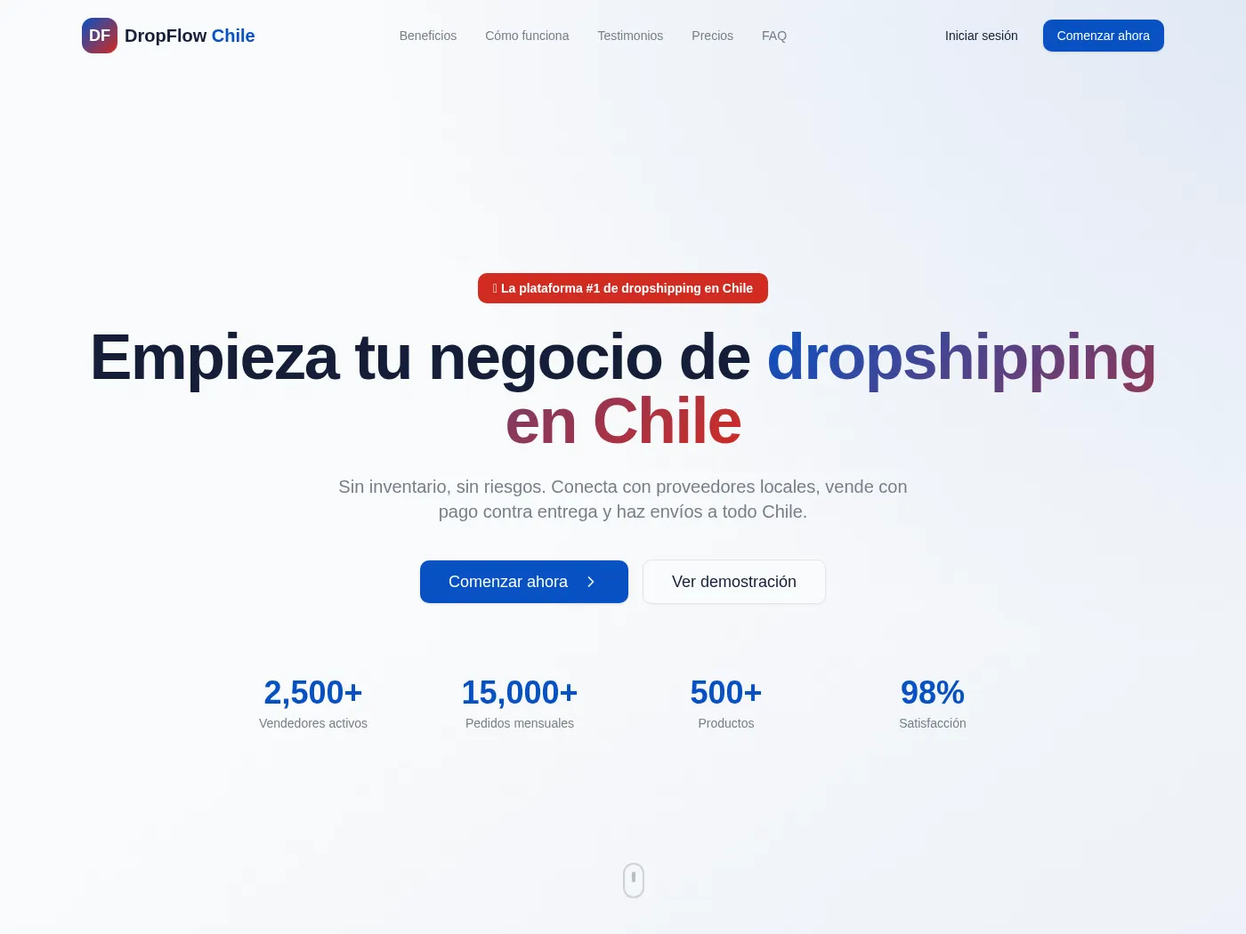DropFlow Chile