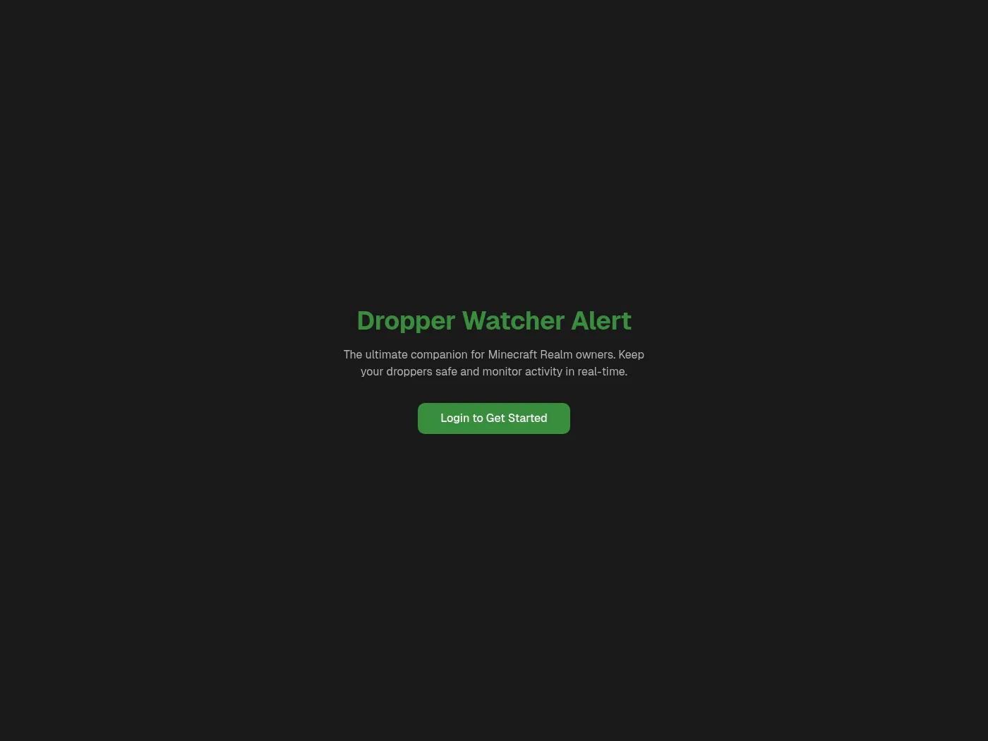 Dropper Watcher Alert