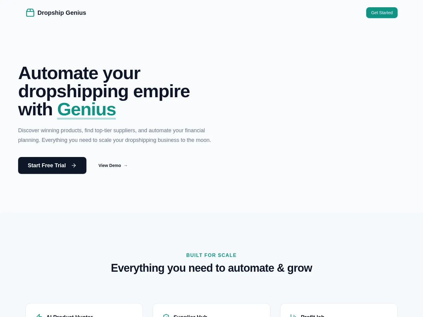 Dropship Genius
