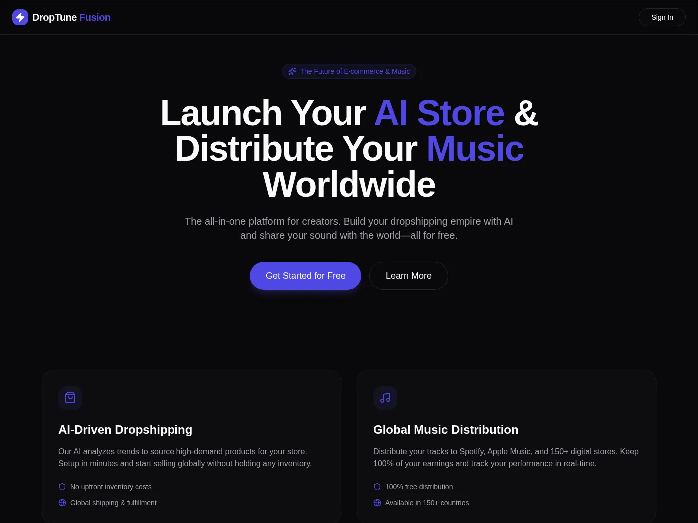 DropTune Fusion