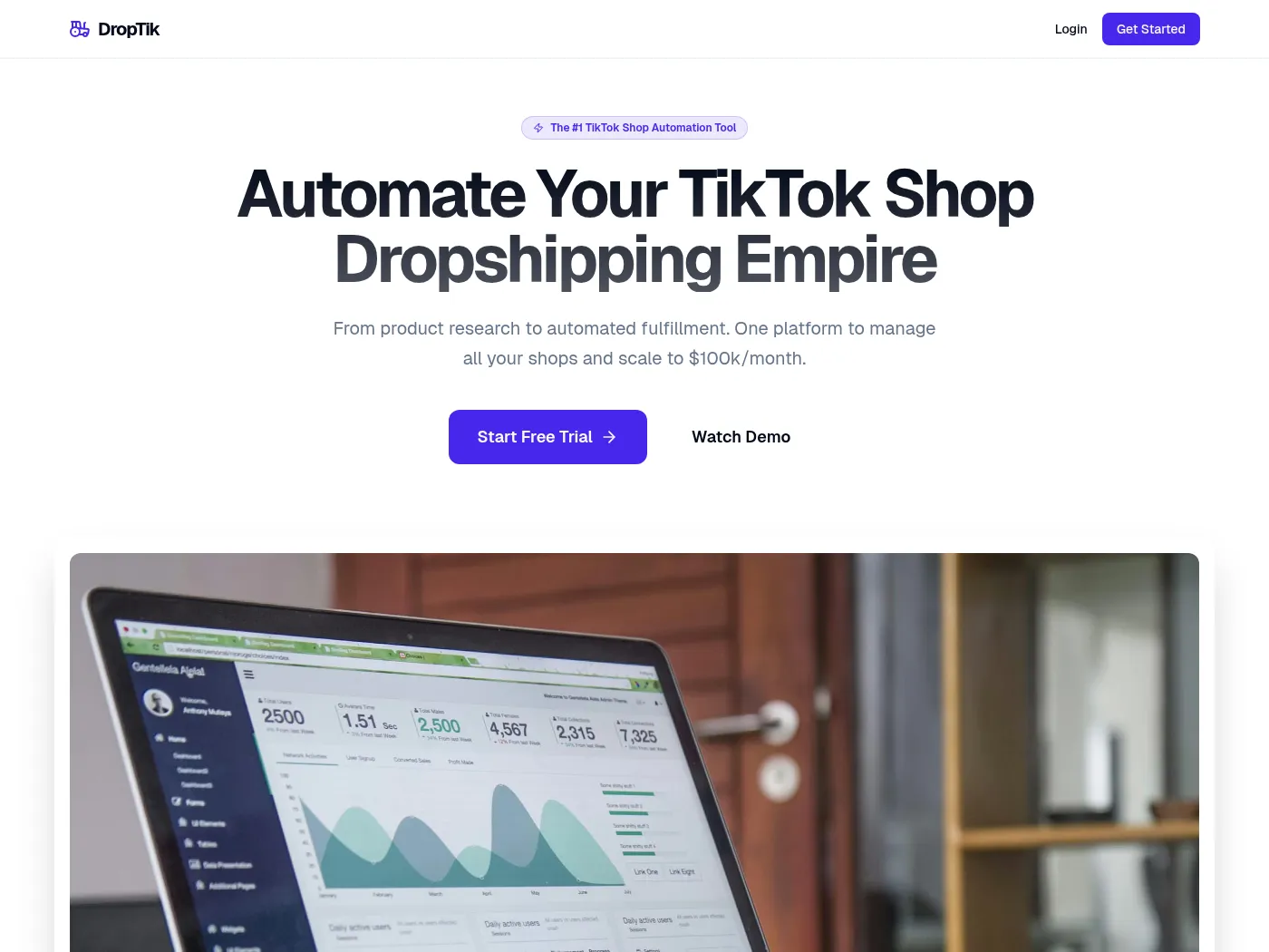 DropTik SaaS Platform