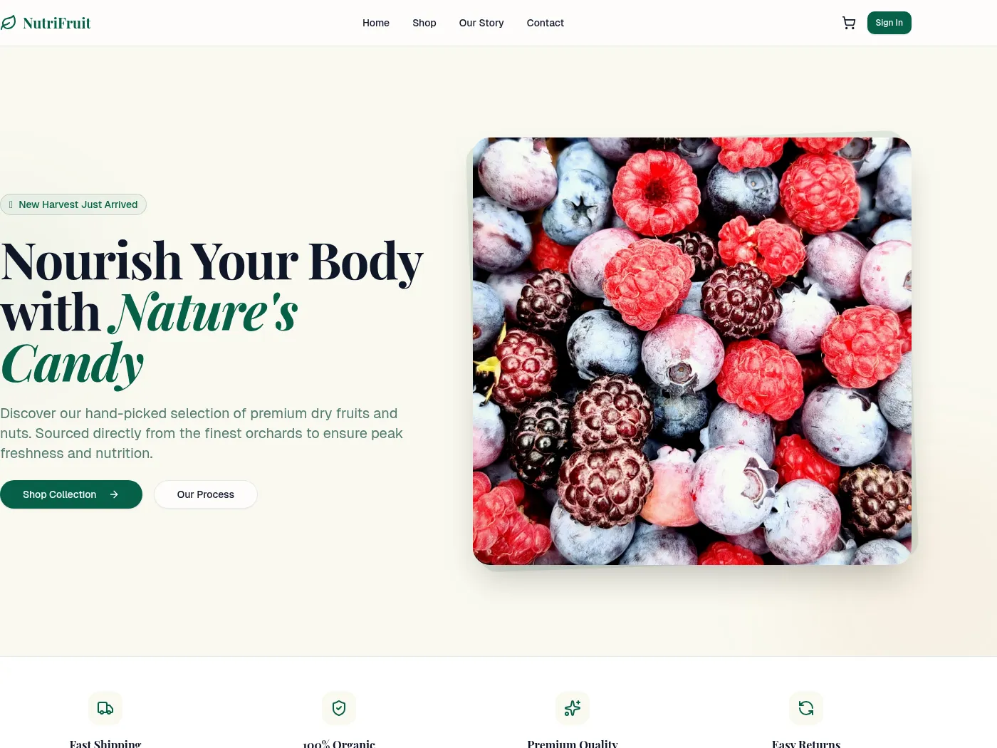 NutriFruit Shop Online