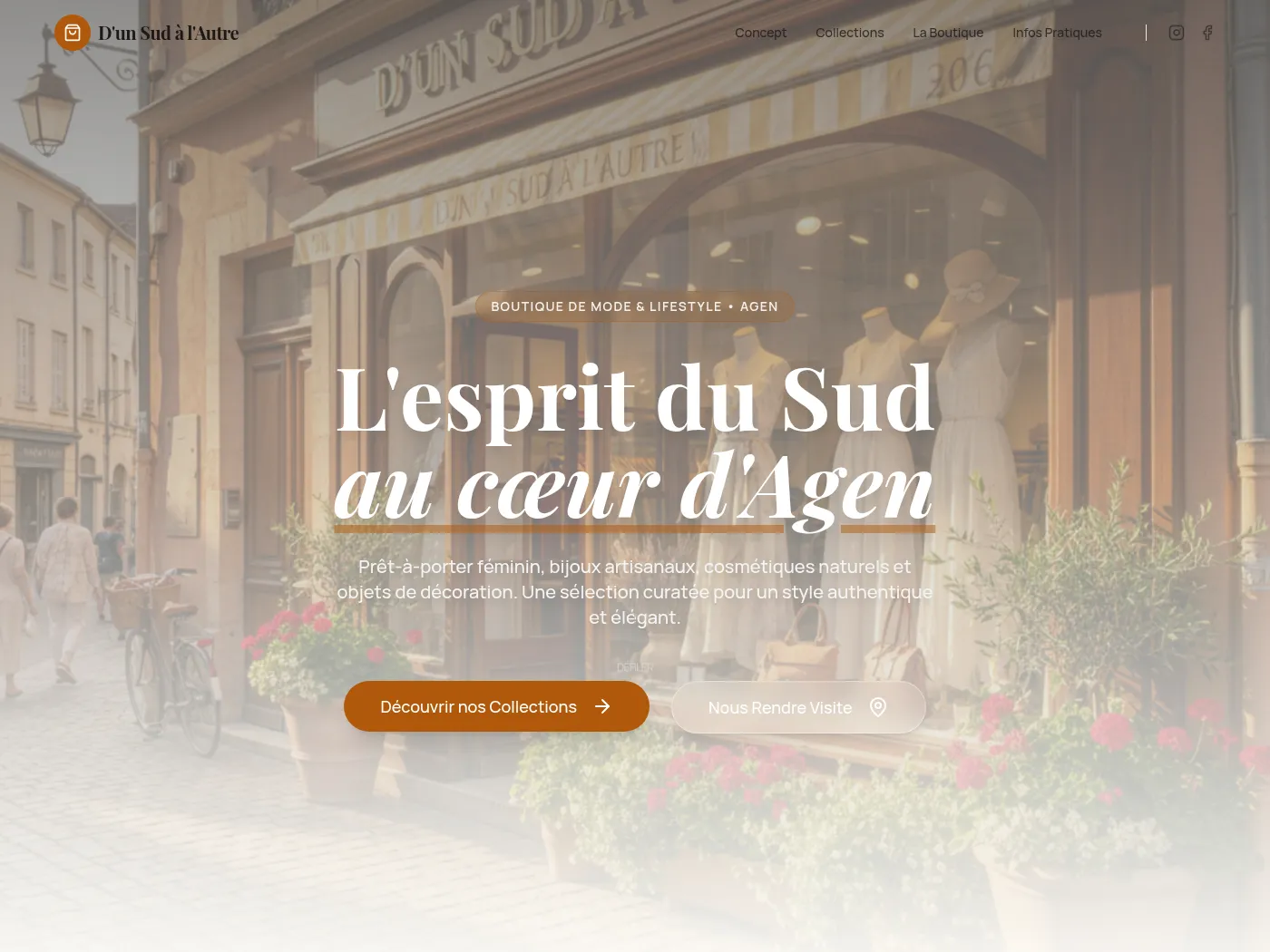 D'un Sud à l'Autre Site