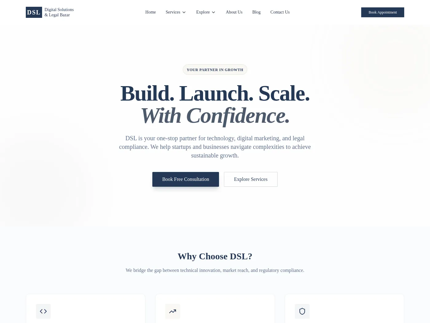 DSL Premium Business Site