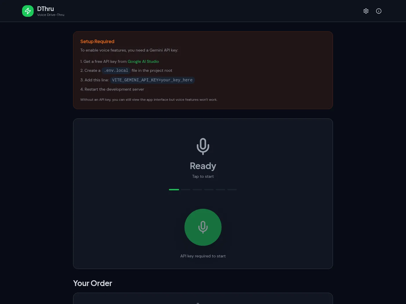 DThru Voice Drive-Thru