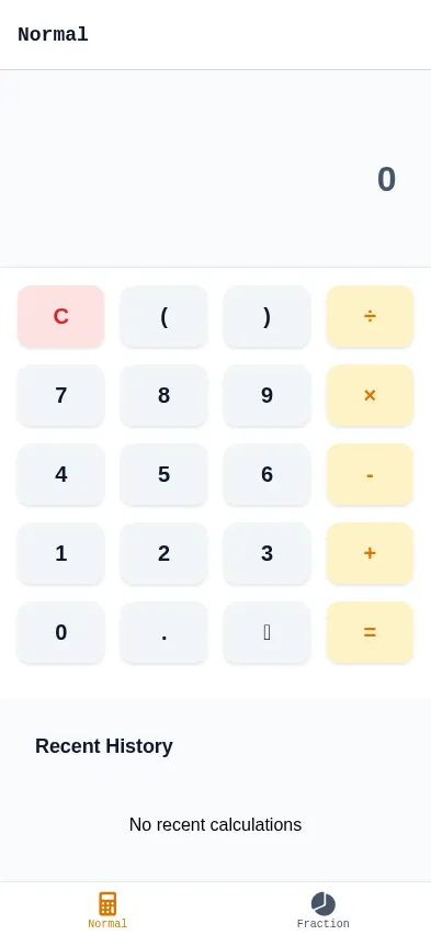 Dual Mode Calculator