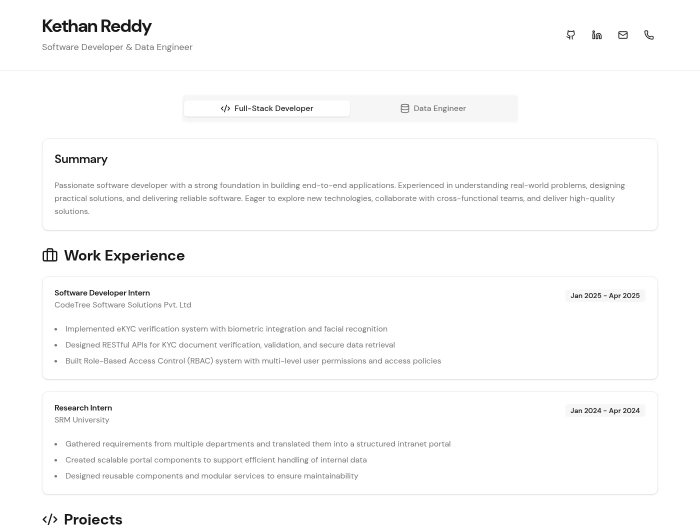 Dual Project Builder