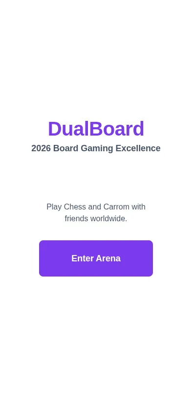 DualBoard Game App