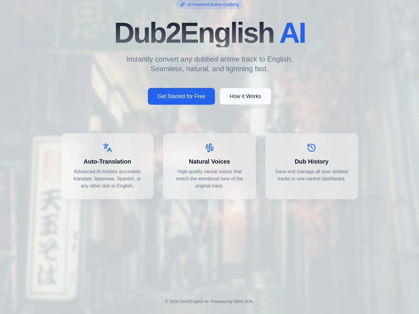 Dub2English AI
