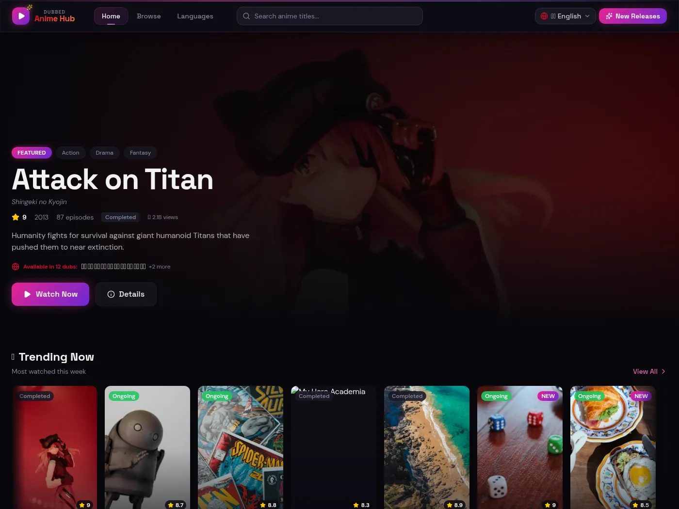 Dubbed Anime Hub