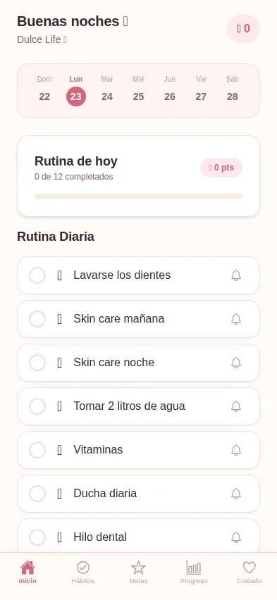 Dulce Life Habit Tracker