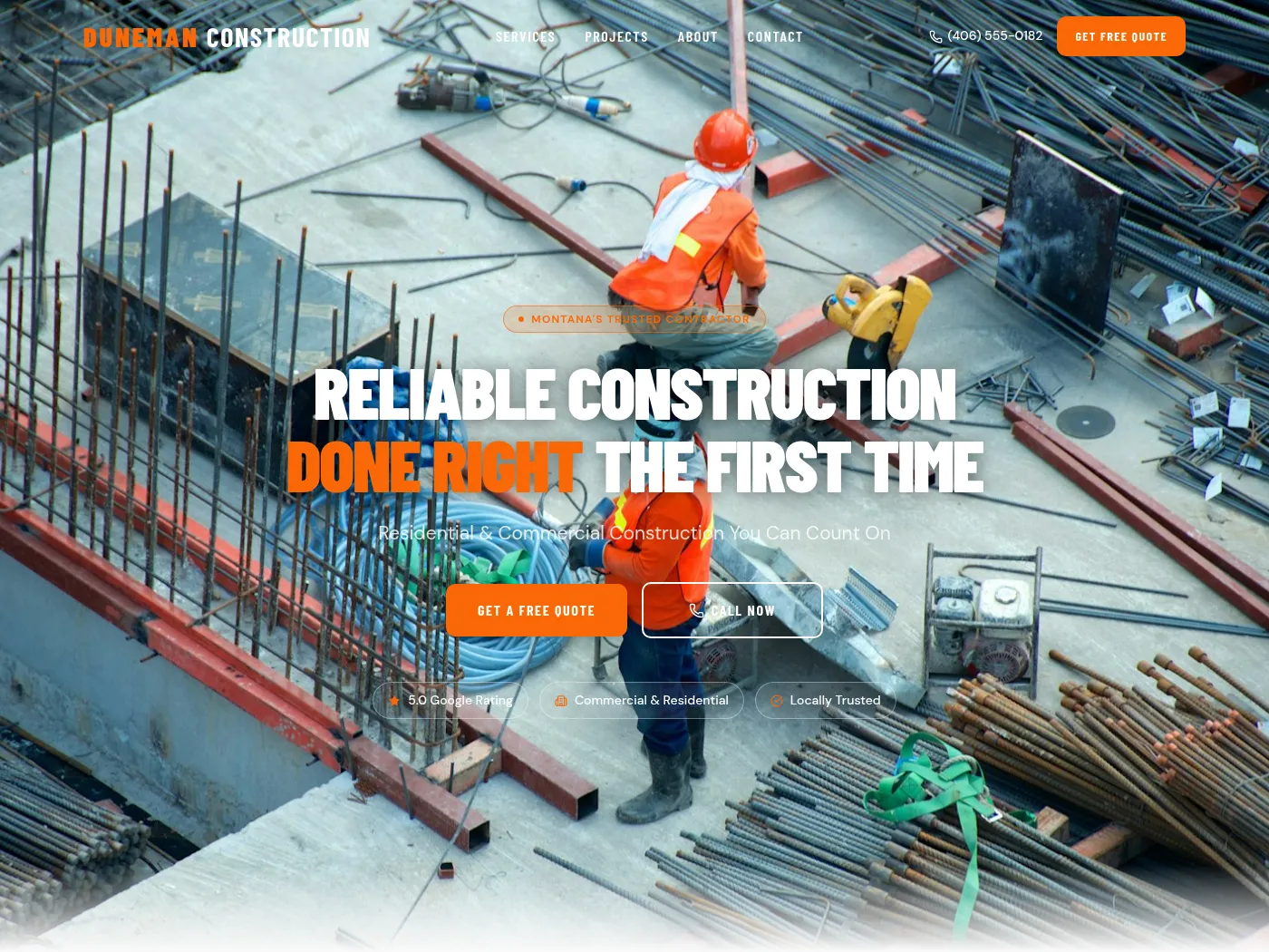 Duneman Construction Site