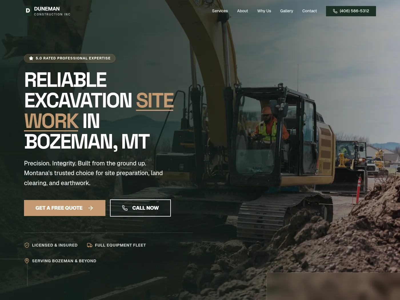 Duneman Construction Site
