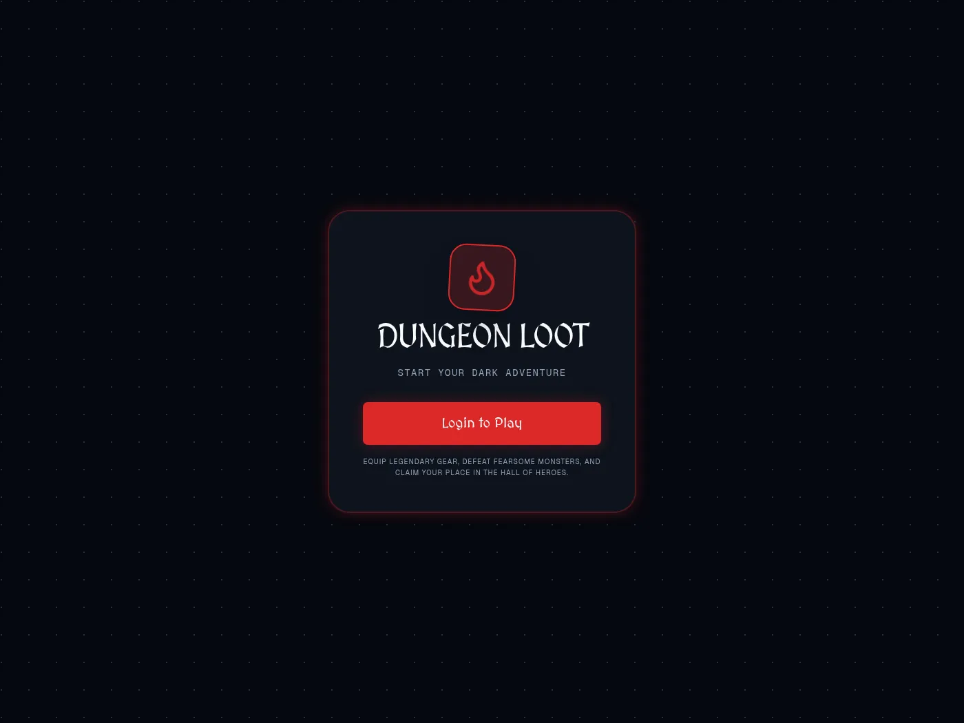 Dungeon Loot RPG