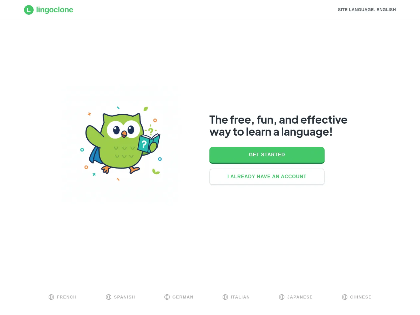 Duolingo Clone