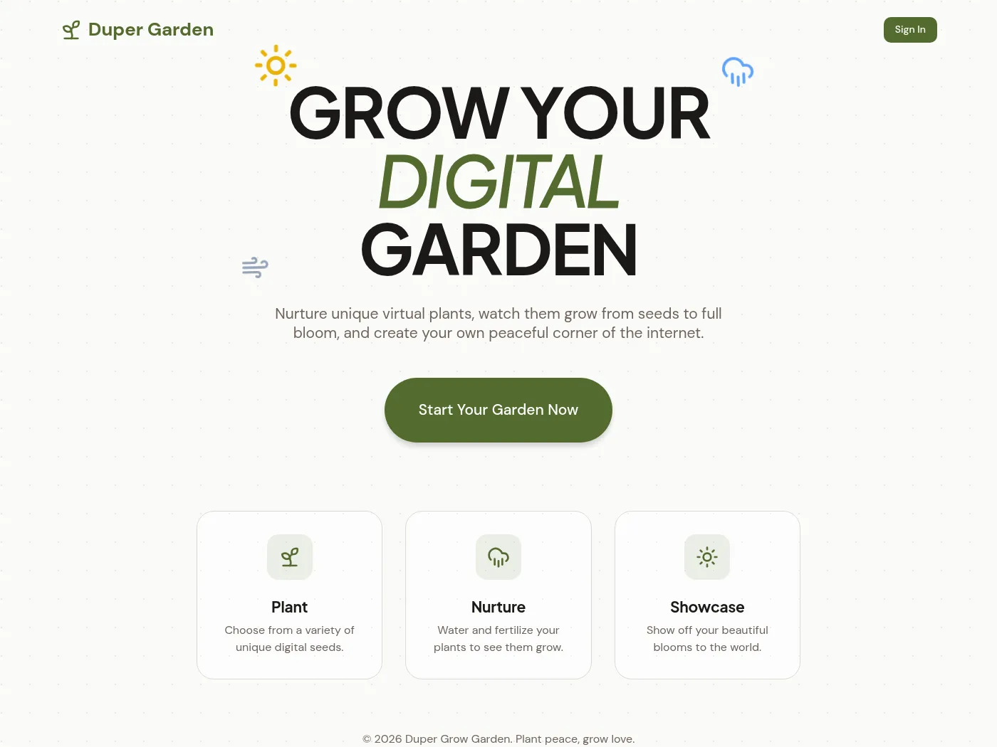 Duper Grow Garden