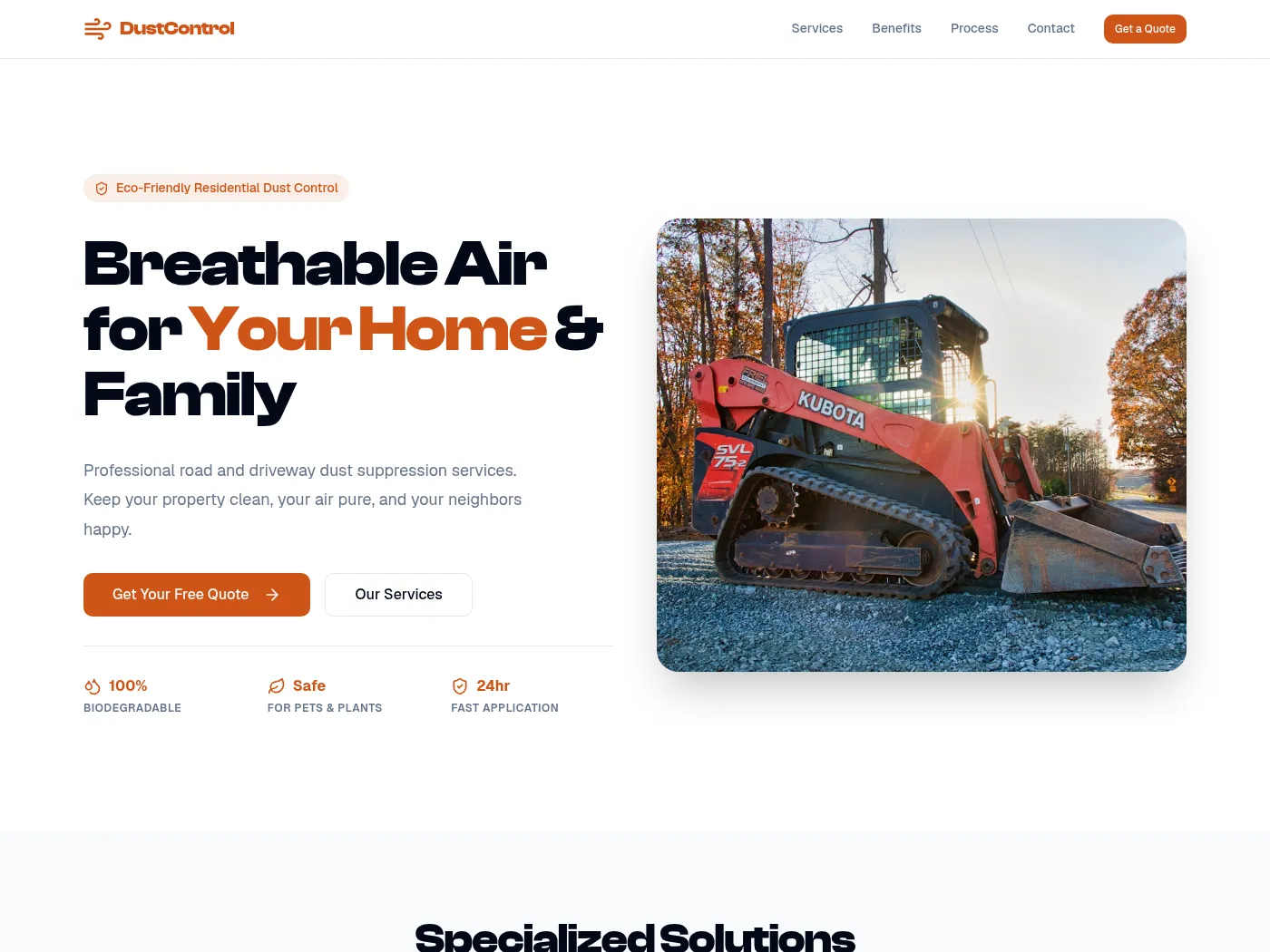 Dust Control Solutions