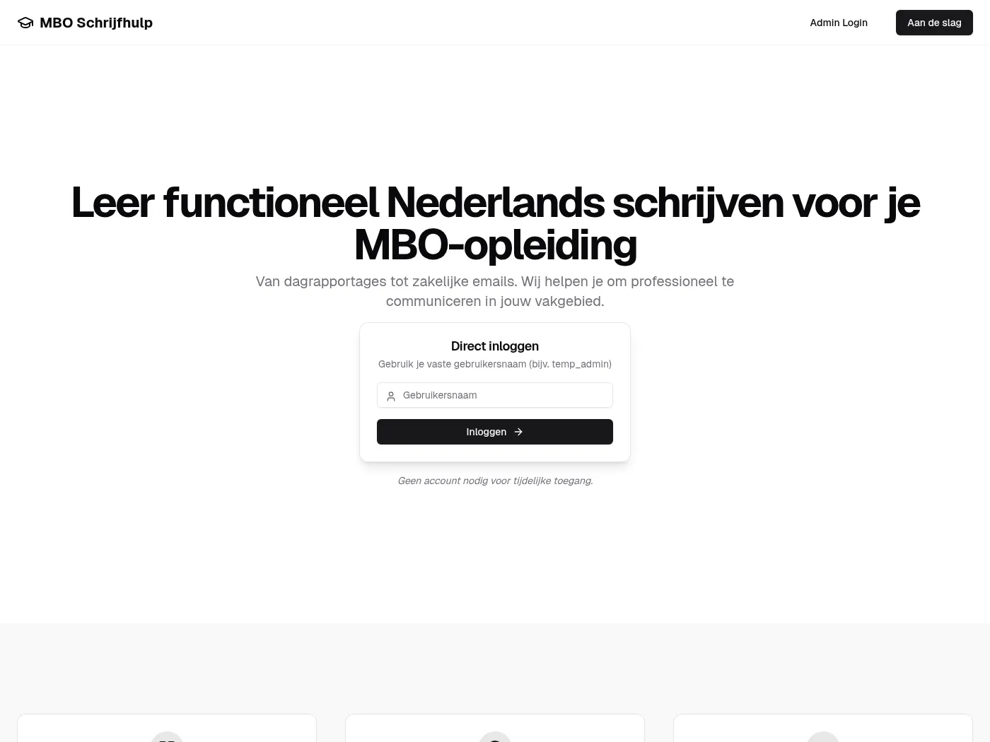 Dutch Writing Tutor