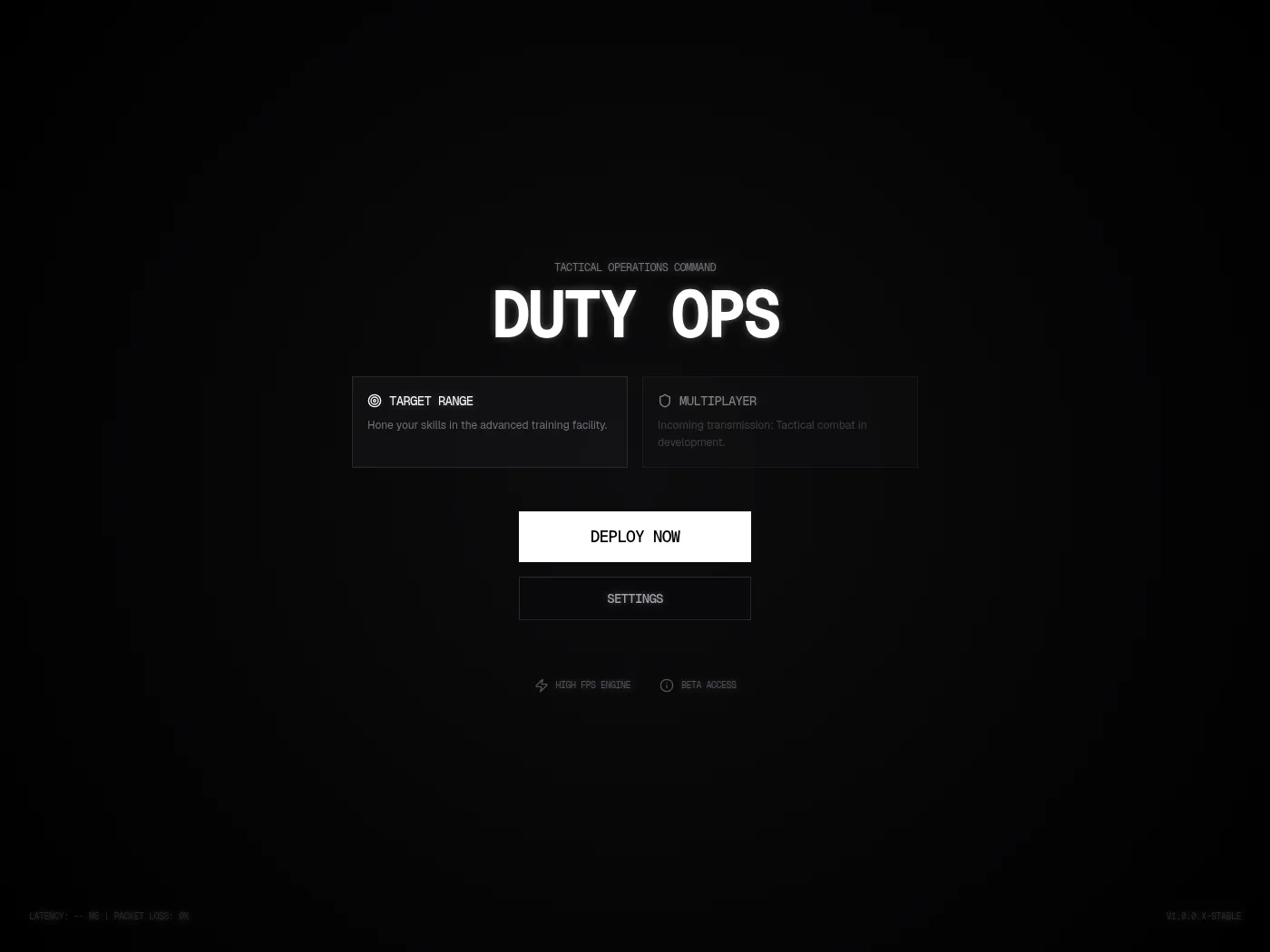 Duty Ops Shooter