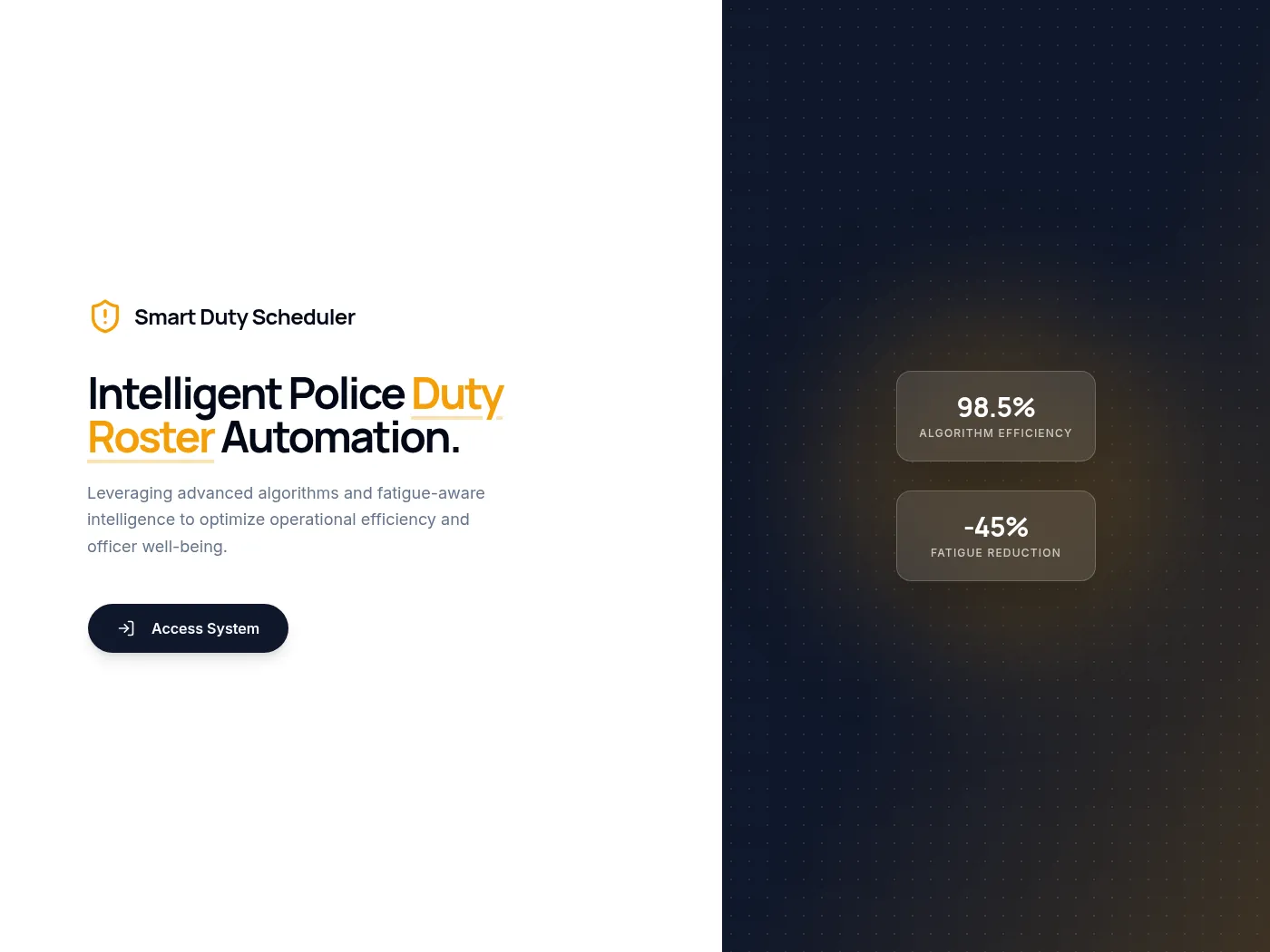 Smart Duty Scheduler