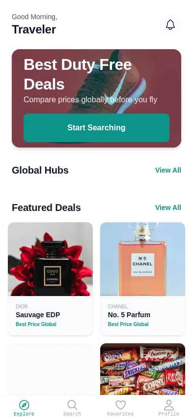 Duty Free Price Scout