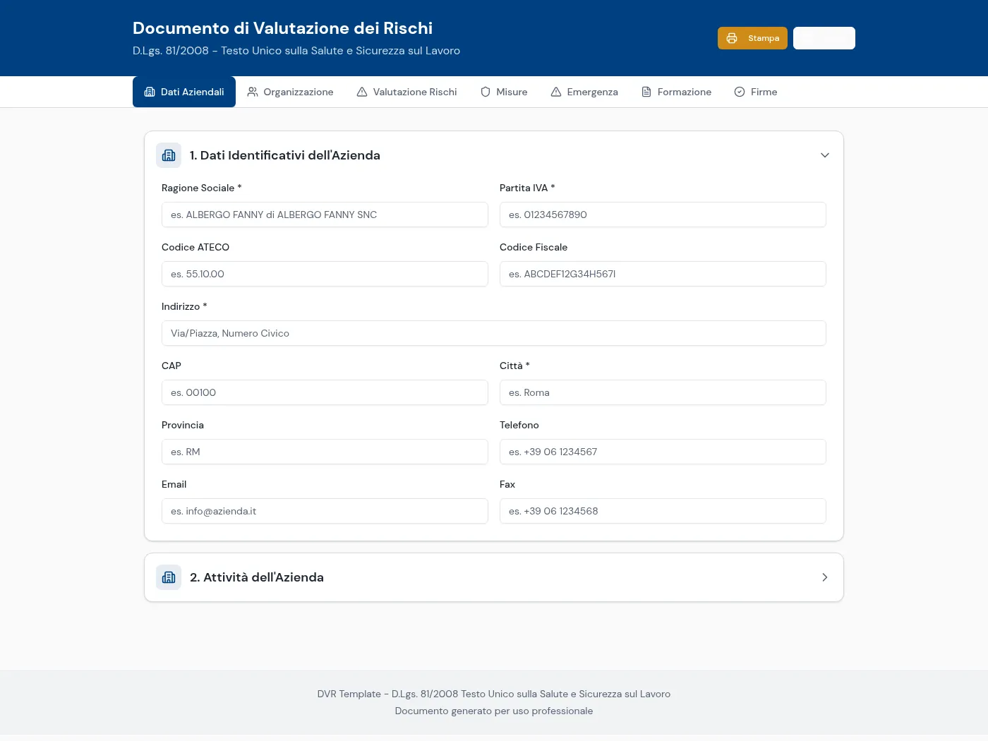 DVR Sécurité Template