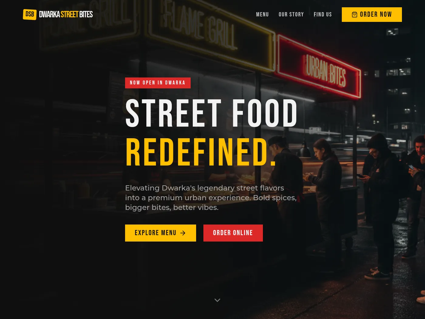Dwarka Street Bites Web