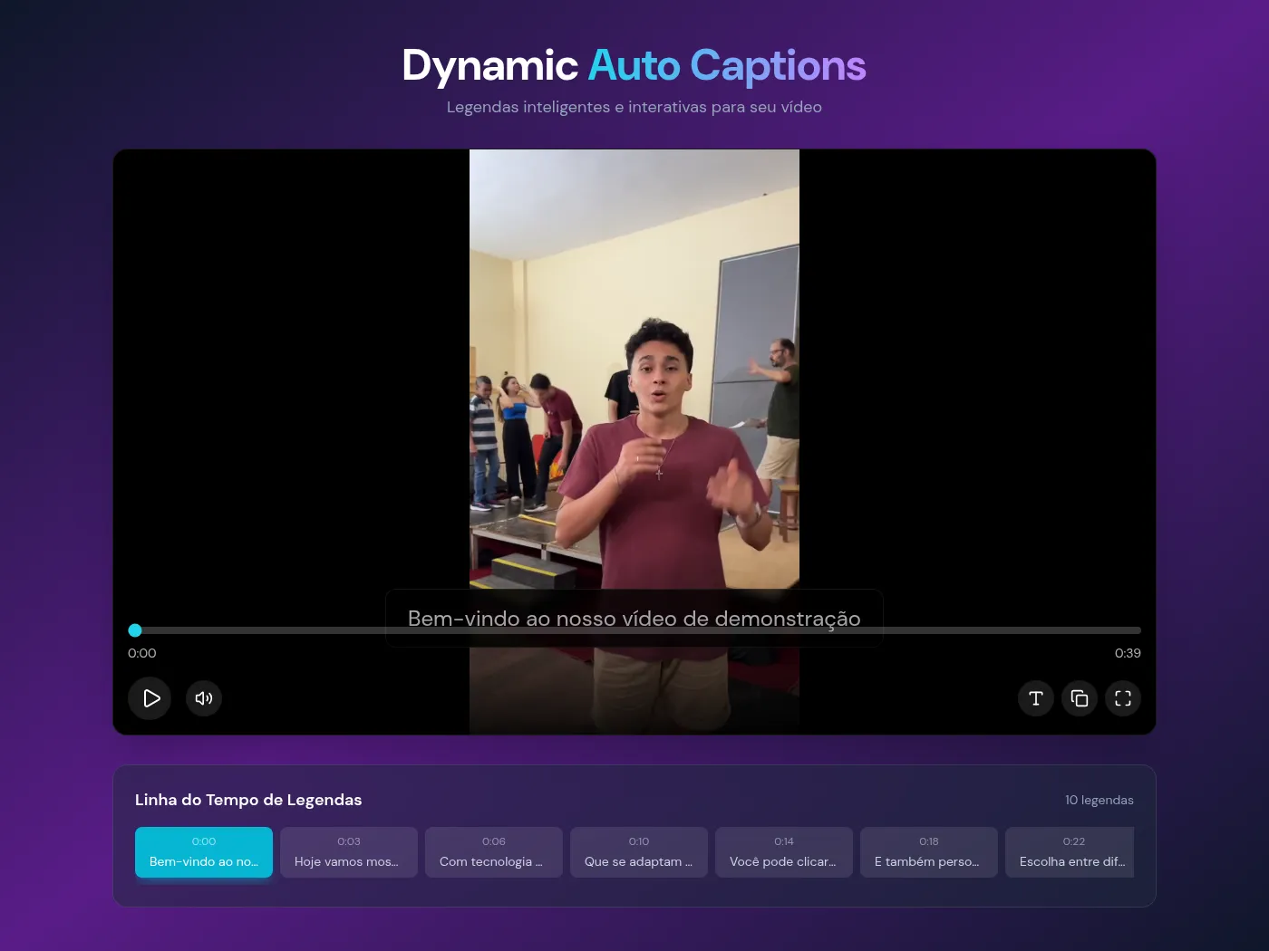 Dynamic Auto Captions