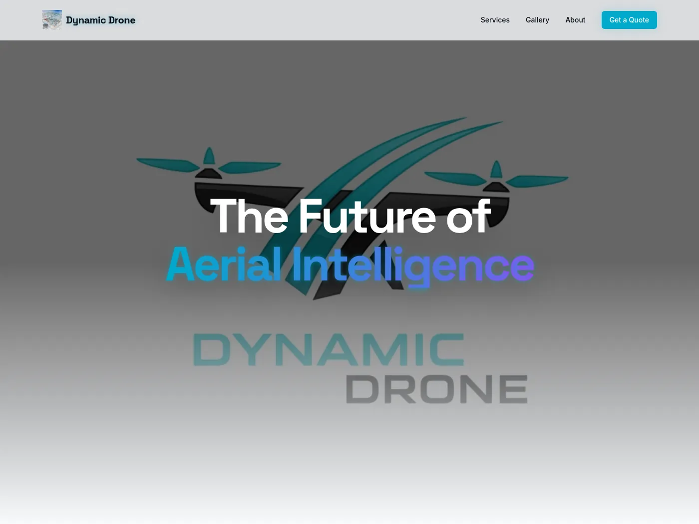 Dynamic Drone Website