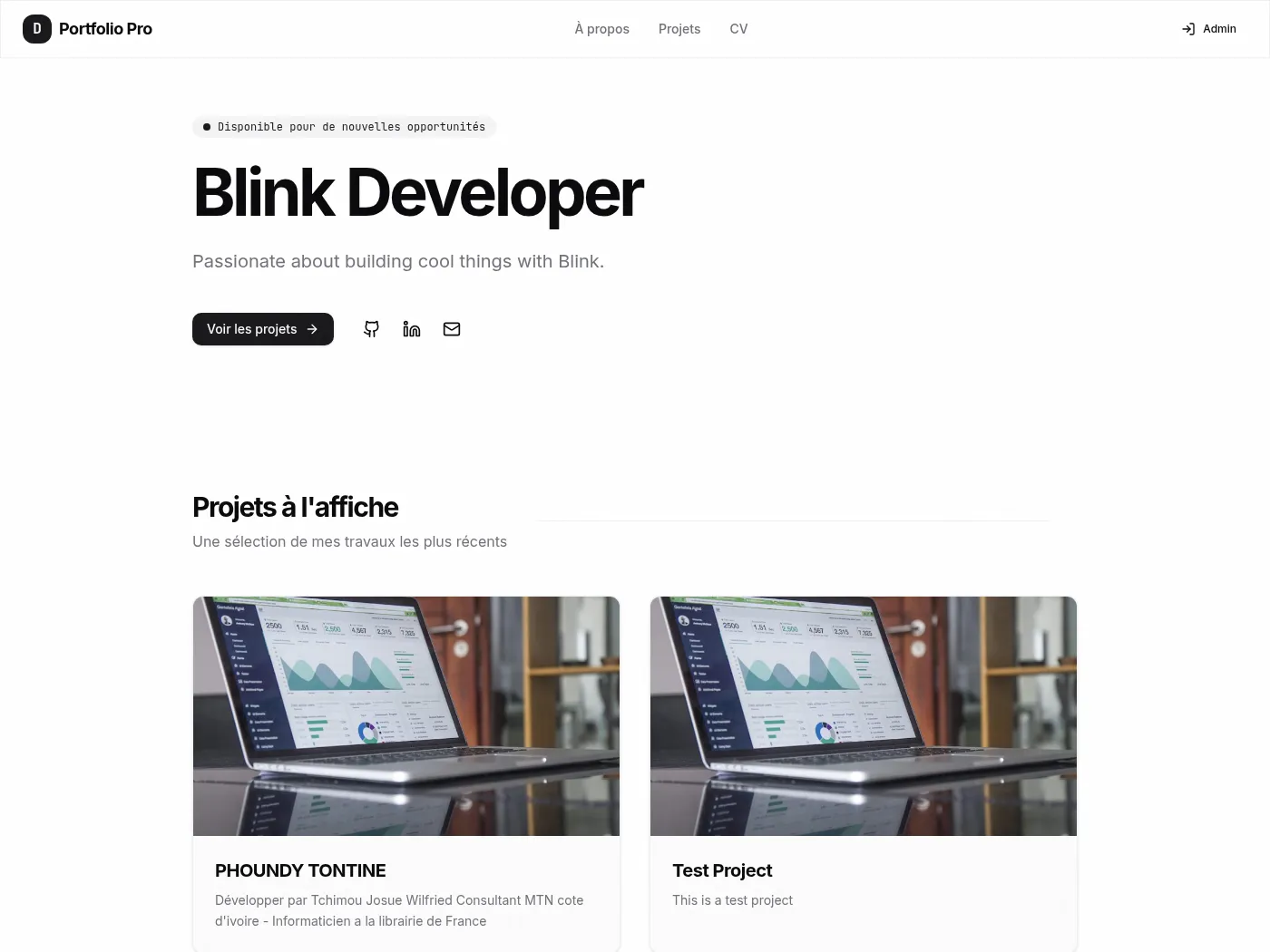 Josue Wilfried - Portfolio