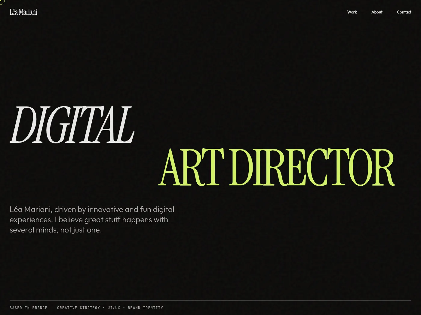 Dynamic Creative Portfolio