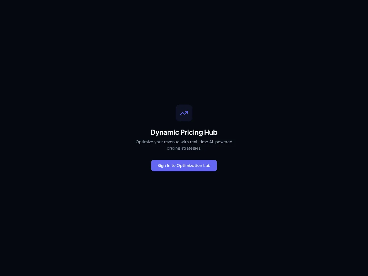AI Dynamic Pricing Hub